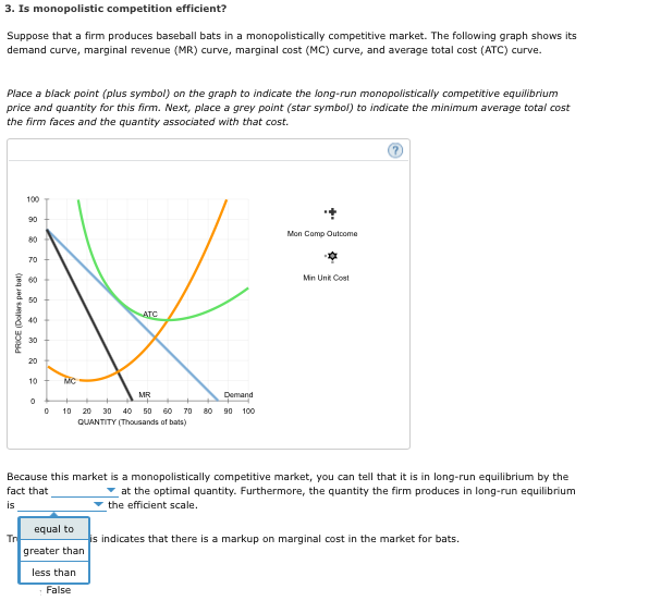 Solved Suppose that a firm produces baseball bats in a | Chegg.com