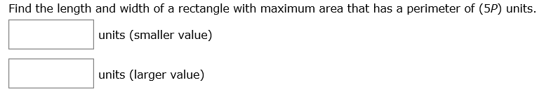 Solved Find the length and width of a rectangle with maximum | Chegg.com