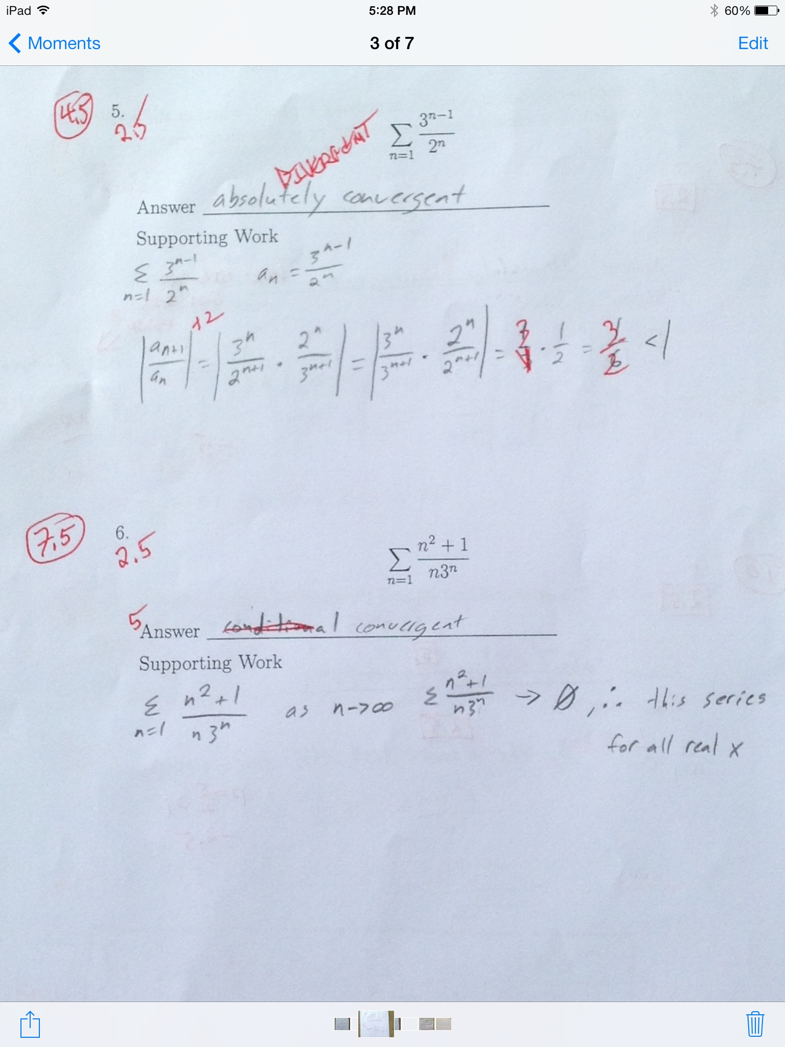 n=1 3n-1/2n n=1 n2 + 1/n3n | Chegg.com n=1 3n-1/2n n=1 n2 + 1/n3n | Chegg.com