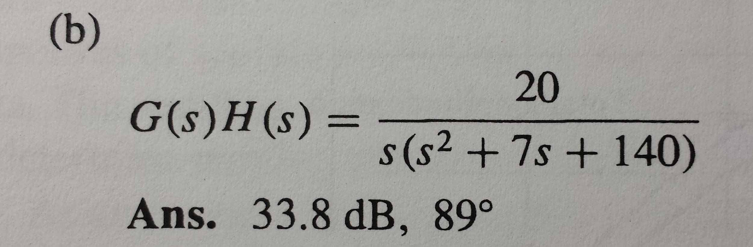 Solved Find gain margins and phase margins (if they exist) | Chegg.com