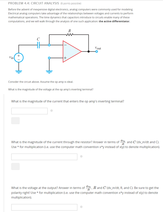 Solved PROBLEM 4.4: CIRCUIT ANALYSIS Before the advent of | Chegg.com