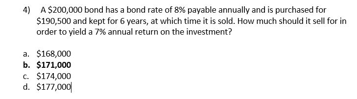 Solved The answer is B, please show how that answer is | Chegg.com