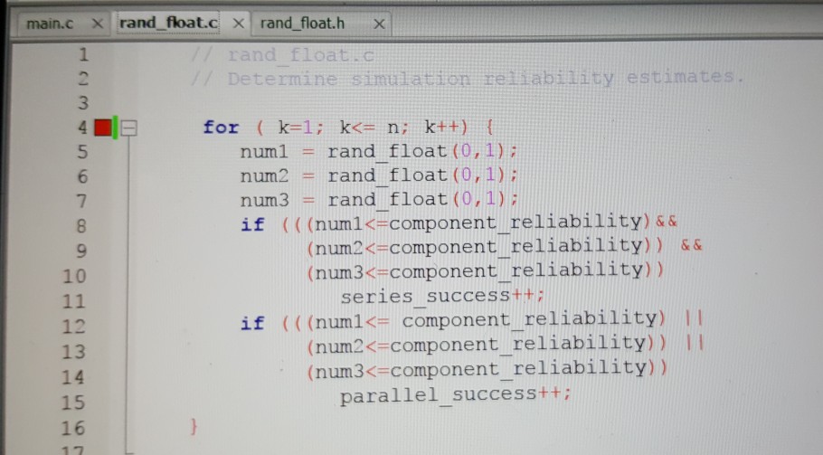 Solved main.cxlrand-float.C XI rand-float.h × para 6 | Chegg.com