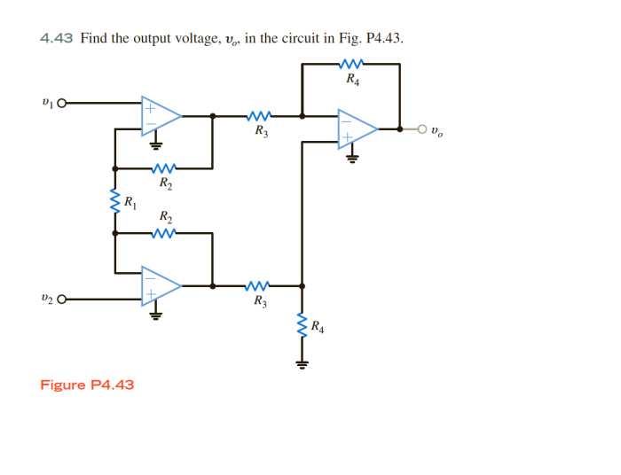 Solved 4.43 Find the output voltage, vo, in the circuit in | Chegg.com Solved 4.43 Find the output voltage, vo, in the circuit in | Chegg.com