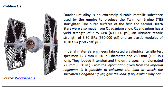 Solved Quadanium alloy is an extremely durable metallic | Chegg.com