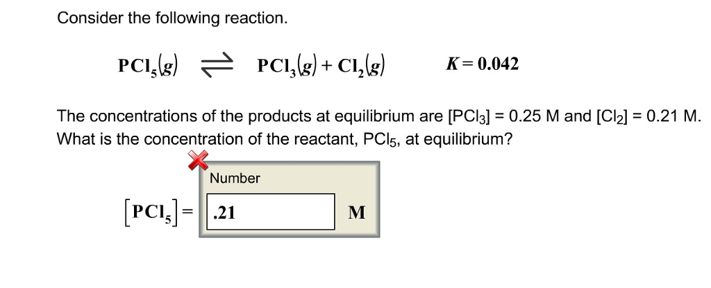 Solved Consider the following reaction. PCIs(g) 근 PCI,g) + | Chegg.com Solved Consider the following reaction. PCIs(g) 근 PCI,g) + | Chegg.com