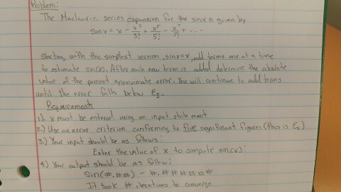 MATLAB Maclaurin series | Chegg.com