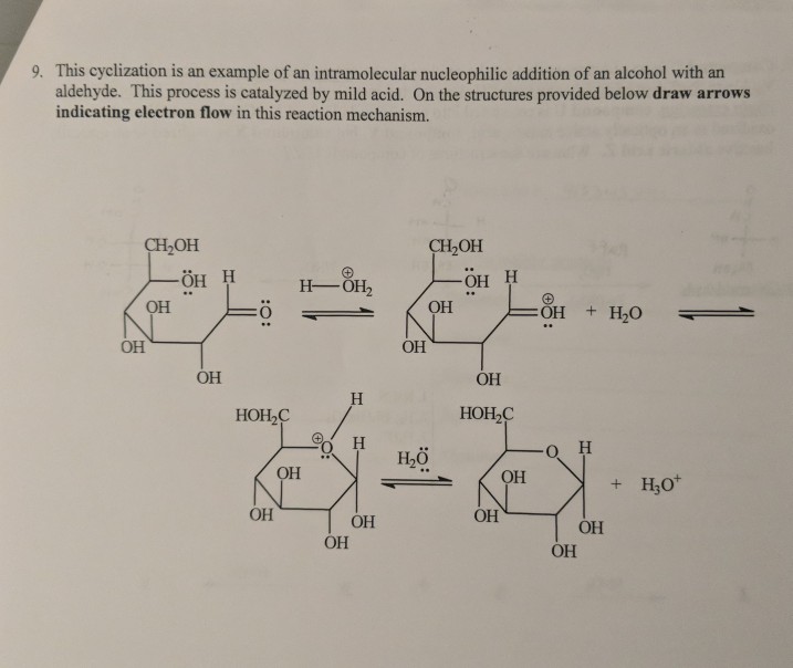 Solved This cyclization is an example of an intramolecular | Chegg.com