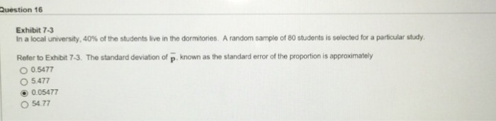 Solved In a local university 40% of the students live the | Chegg.com