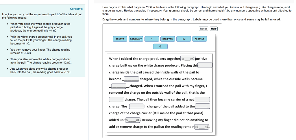 Solved How do you explain what happened? Fill in the blank | Chegg.com