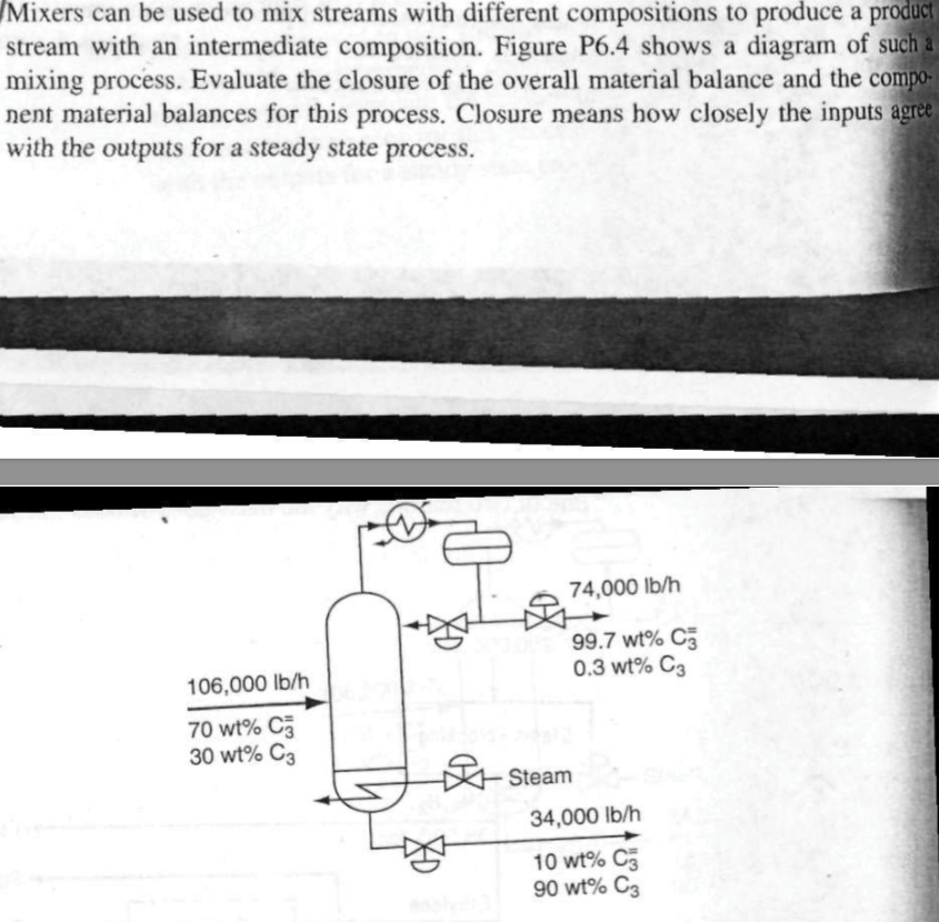 Mixer can be used6 to mix streams with different | Chegg.com