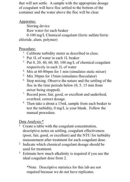 This the lab report And this is the table we did | Chegg.com