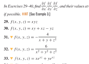 Solved Find partial differential f/partial differential x, | Chegg.com
