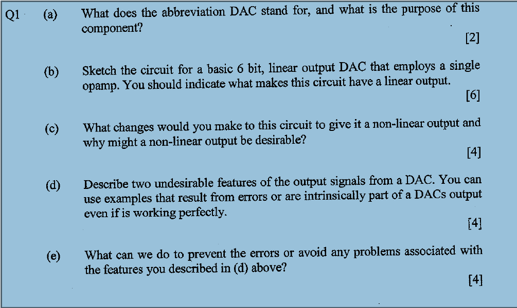 Solved Q1 a What Does The Abbreviation DAC Stand For And Chegg solved-q1-a-what-does-the-abbreviation-dac-stand-for-and-chegg