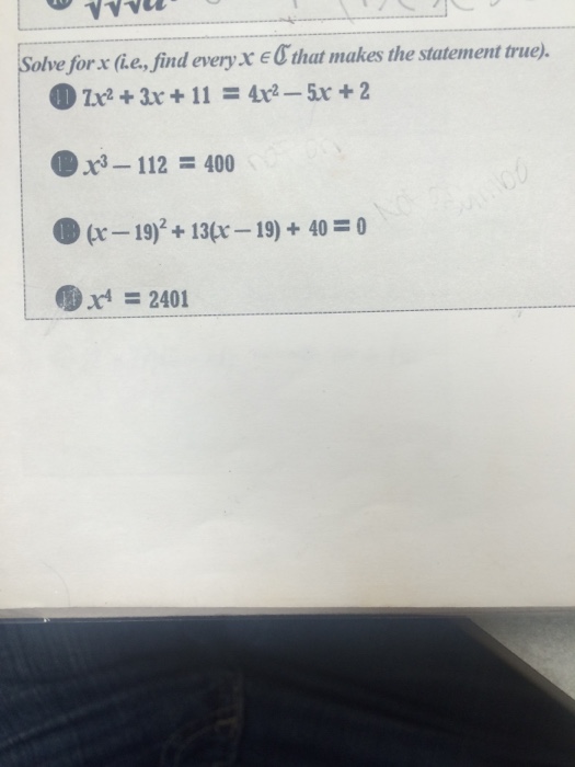 Solved Solve for X (i.e.,find every X epsilon that makes | Chegg.com