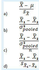 Solved 1. The observed value of t for the two sample test is | Chegg.com