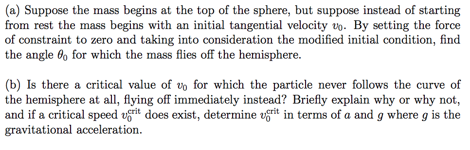 Solved 4. Consider the case of the smooth (frictionless) | Chegg.com