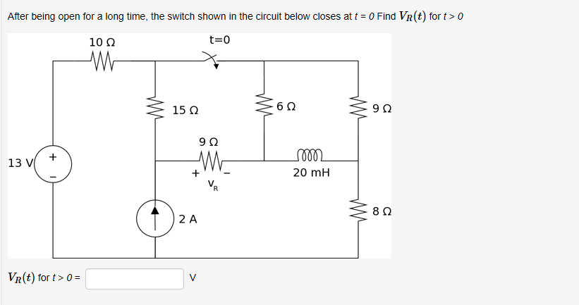 Solved After Being Open For A Long Time The Switch Shown In