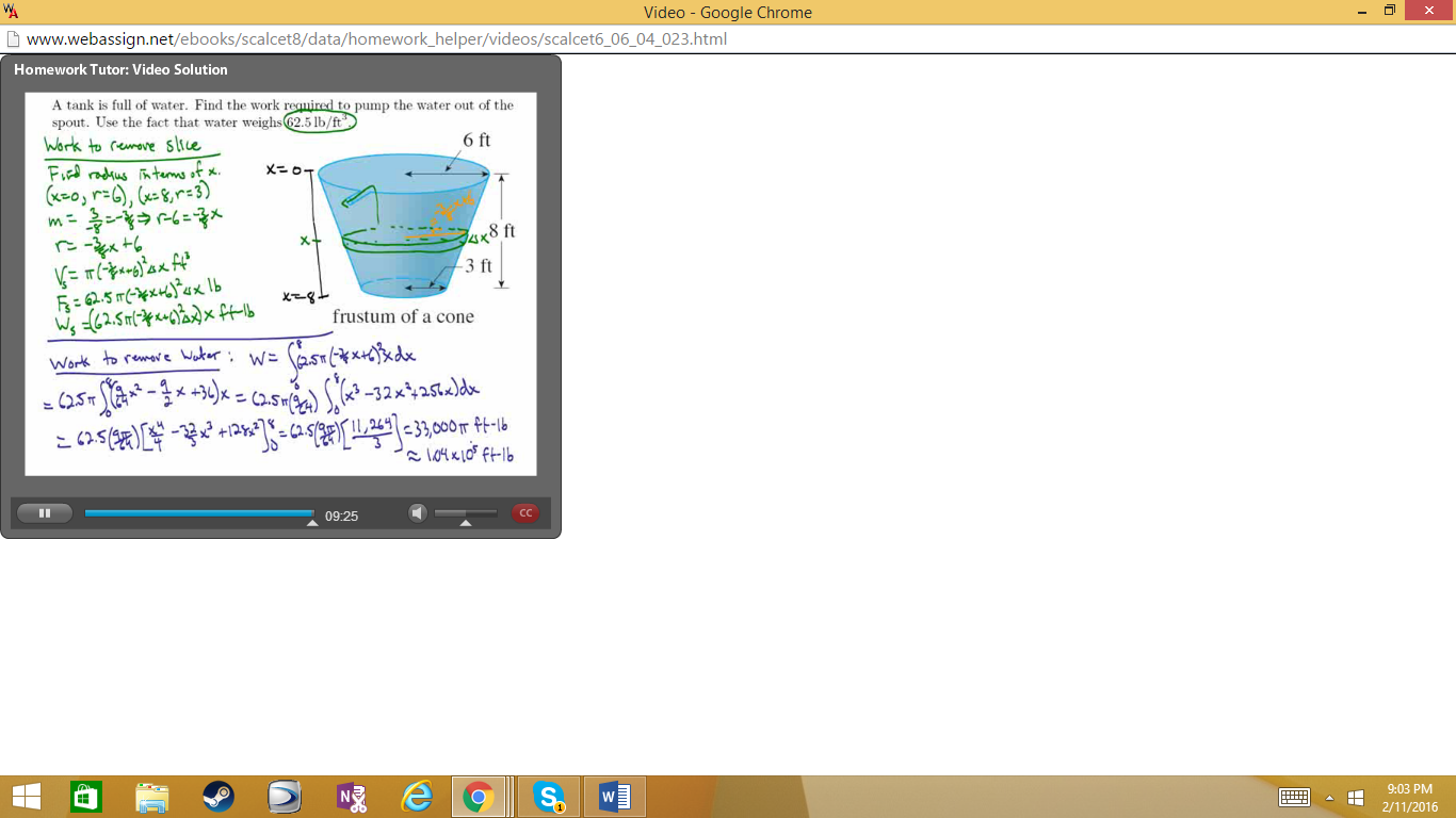Solved Example Calculations: Actual Problem: A tank is full | Chegg.com