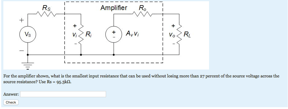 Solved For an amplifier with a single-time constant low pass | Chegg.com