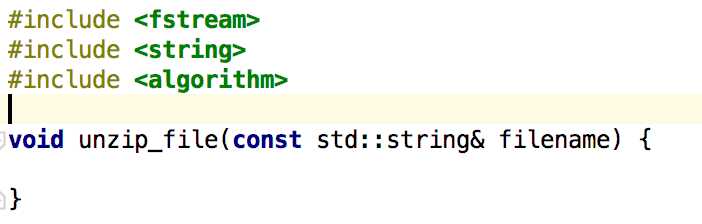 Solved 2) Required function: void unzip_file(const | Chegg.com