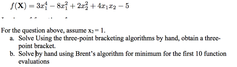 f(X) = 3x1-8イ+ 2x + 4x1x2-5 T12 For the question | Chegg.com