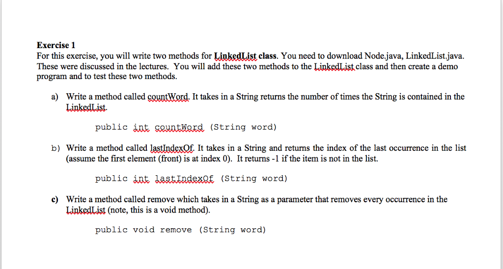 Solved Public Class Linkedlist Private Node Front 6690