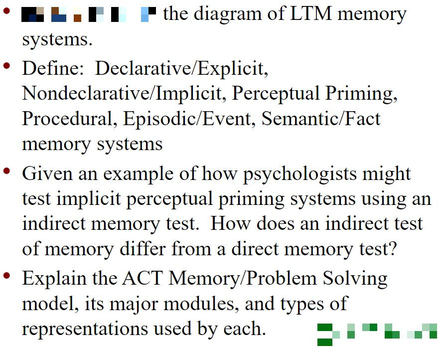 Priming Psychology Memory