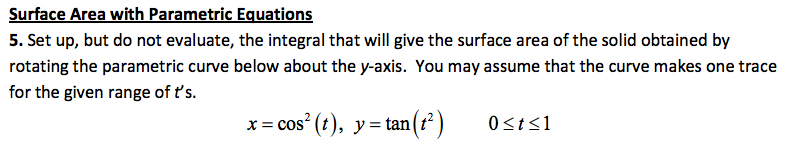Arc Length with Parametric Curves Find the distance | Chegg.com