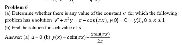 Solved Determine whether there is any value of the constant | Chegg.com