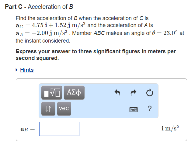 Solved Relative-Motion Analysis: Acceleration Learning Goal: | Chegg.com