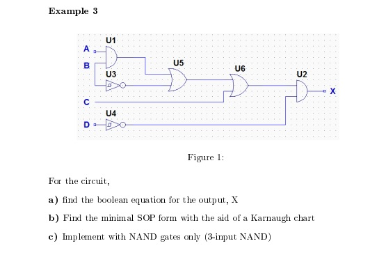 Solved Example 3 U1 U5 U6 U3 U2 U4 Figure 1: For the | Chegg.com