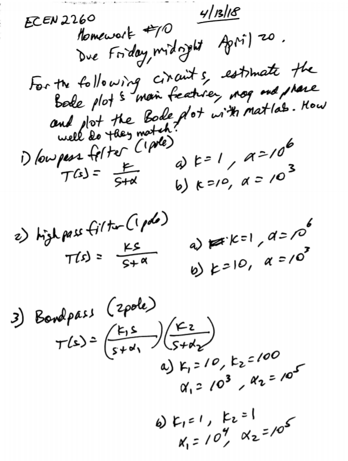 Solved ECEN 2260 yBls 6 3 S+o | Chegg.com