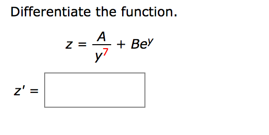 Solved Differentiate the function. 5 u'= | Chegg.com