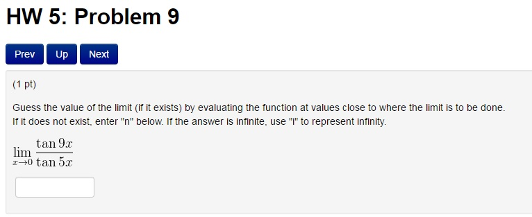 Solved Guess the value of the limit (if it exists) by | Chegg.com
