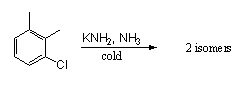 Solved reaction A KNH2 NH3 cold major organic p rodurt major | Chegg.com