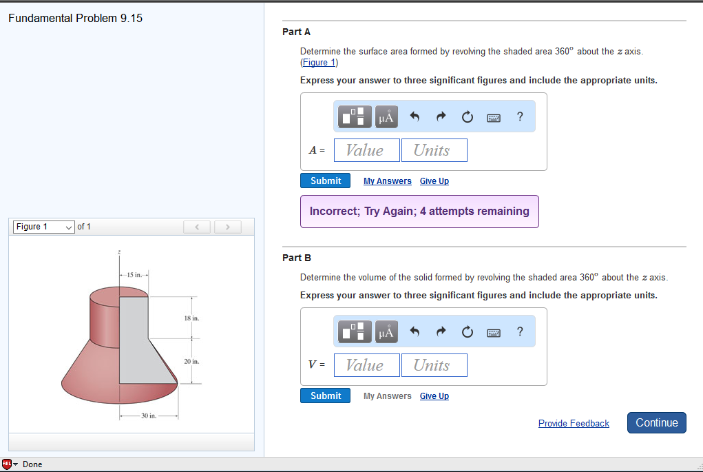 Solved Fundamental Problem 9.15 Part A Determine the surface | Chegg.com Solved Fundamental Problem 9.15 Part A Determine the surface | Chegg.com