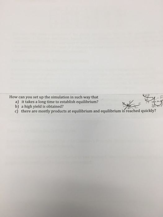 Solved How Can You Set Up The Simulation In Such Way That