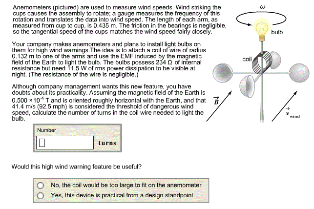 Solved Anemometers (pictured) are used to measure wind | Chegg.com