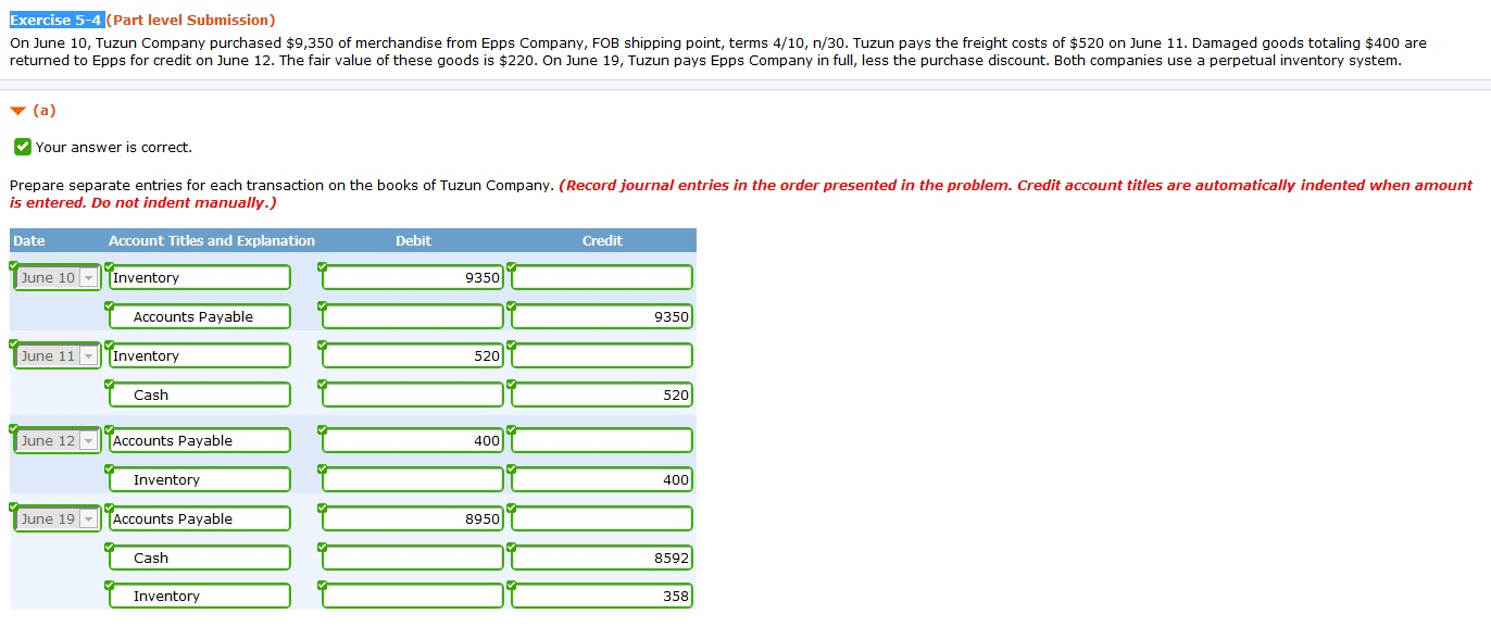 Solved Prepare separate entries for each transaction for | Chegg.com