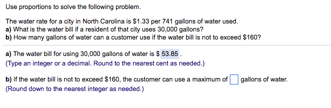 Solved Use proportions to solve the following problem. The | Chegg.com