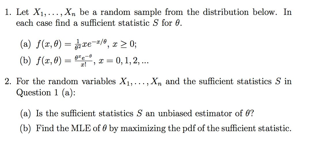 Solved Let X_1,...,X_n be a random sample from the | Chegg.com