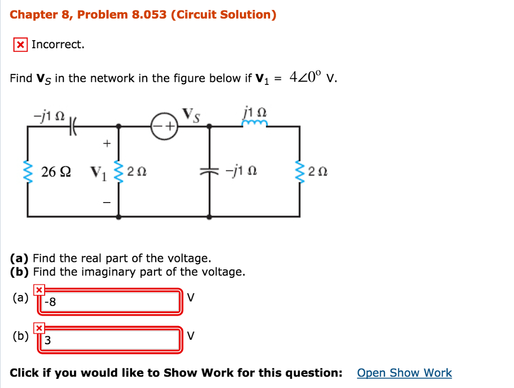 Solved Find VS in the network in the figure below if V1 = | Chegg.com