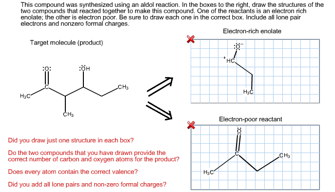 Solved two compounds that reacted together to make this | Chegg.com