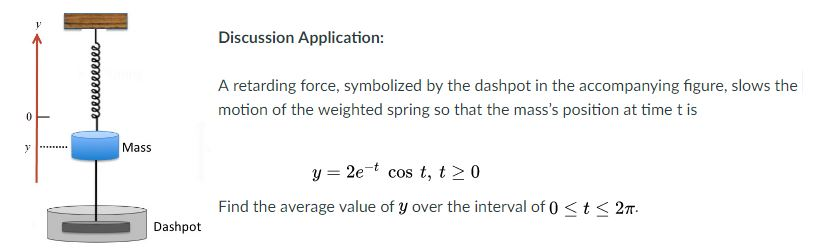 Solved Discussion Application: A retarding force, symbolized | Chegg.com