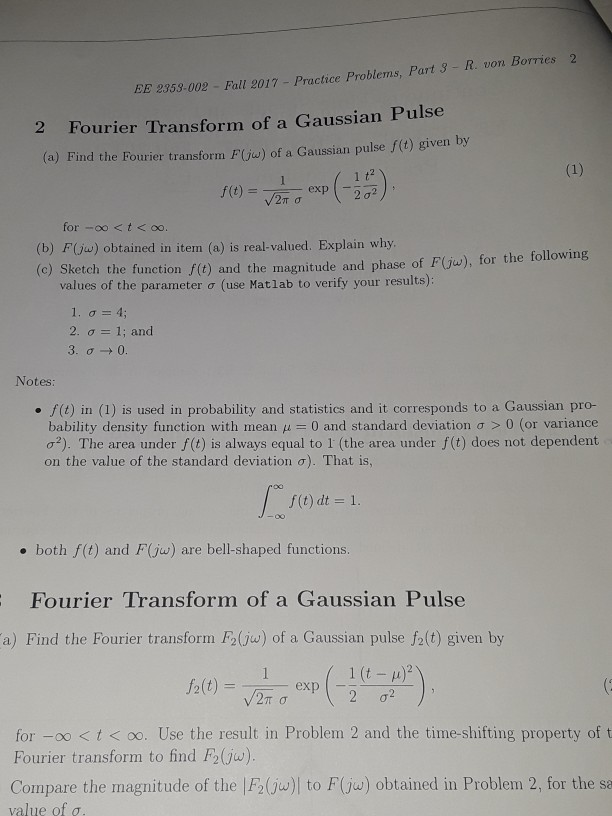 Solved DE 2353-002 - Fall 2017-Practice Problems, Part 3 - | Chegg.com