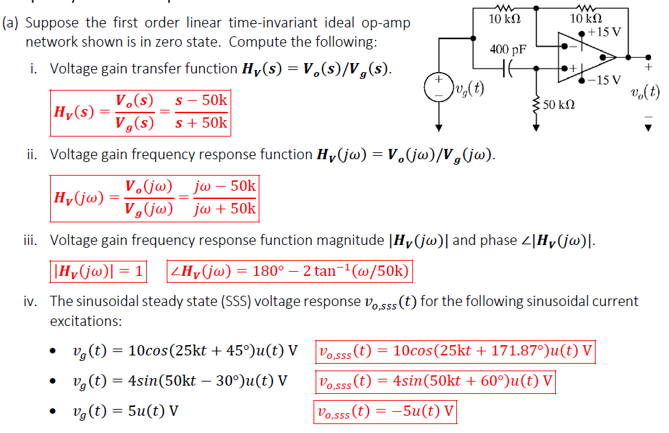 Solved Suppose The First Order Linear Time Invariant Ideal