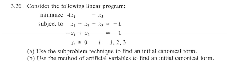 Solved Consider the following linear program: Use the | Chegg.com