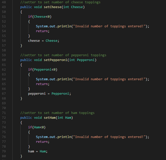 (Solved) - Programming Project 4.12 asked you to create a Pizza Order ...
