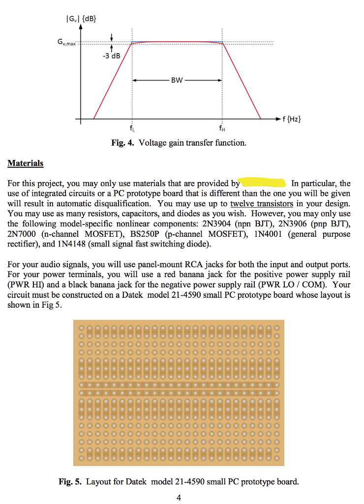ELECTRICAL ENGINEERING 361 ELECTRONIC DESIGN SPRING | Chegg.com